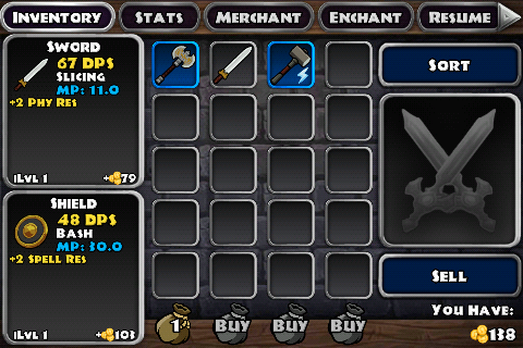 Dungeon Quest update brings the Warrior, new Legend items