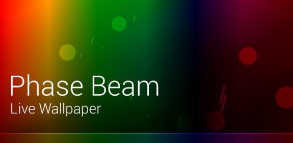 Get the customizable Phase Beam Live Wallpaper on any Android Device ...