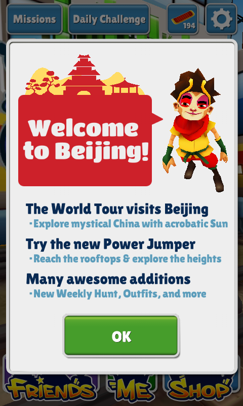 Subway Surfers travels to Beijing, & brings a new powerup - AndroidPure