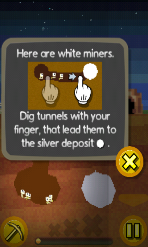 Noodlecake's Micro Miners, pixelated arcade puzzler is free on Amazon