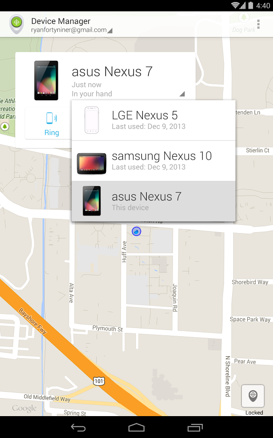 Google releases Android Device Manager app onto Google Play - AndroidPure