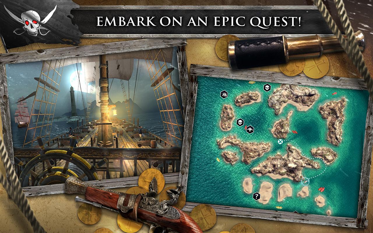 Assassin's Creed Pirates for Android available on Google Play