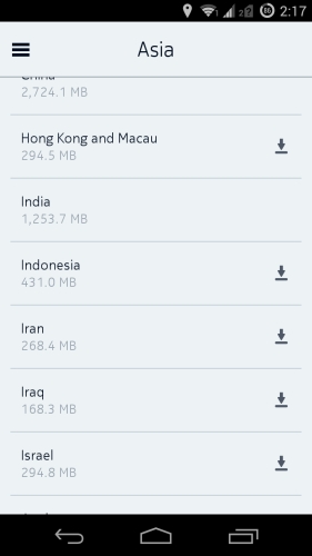 Nokia HERE maps APK leaked for Android 4.0+ devices