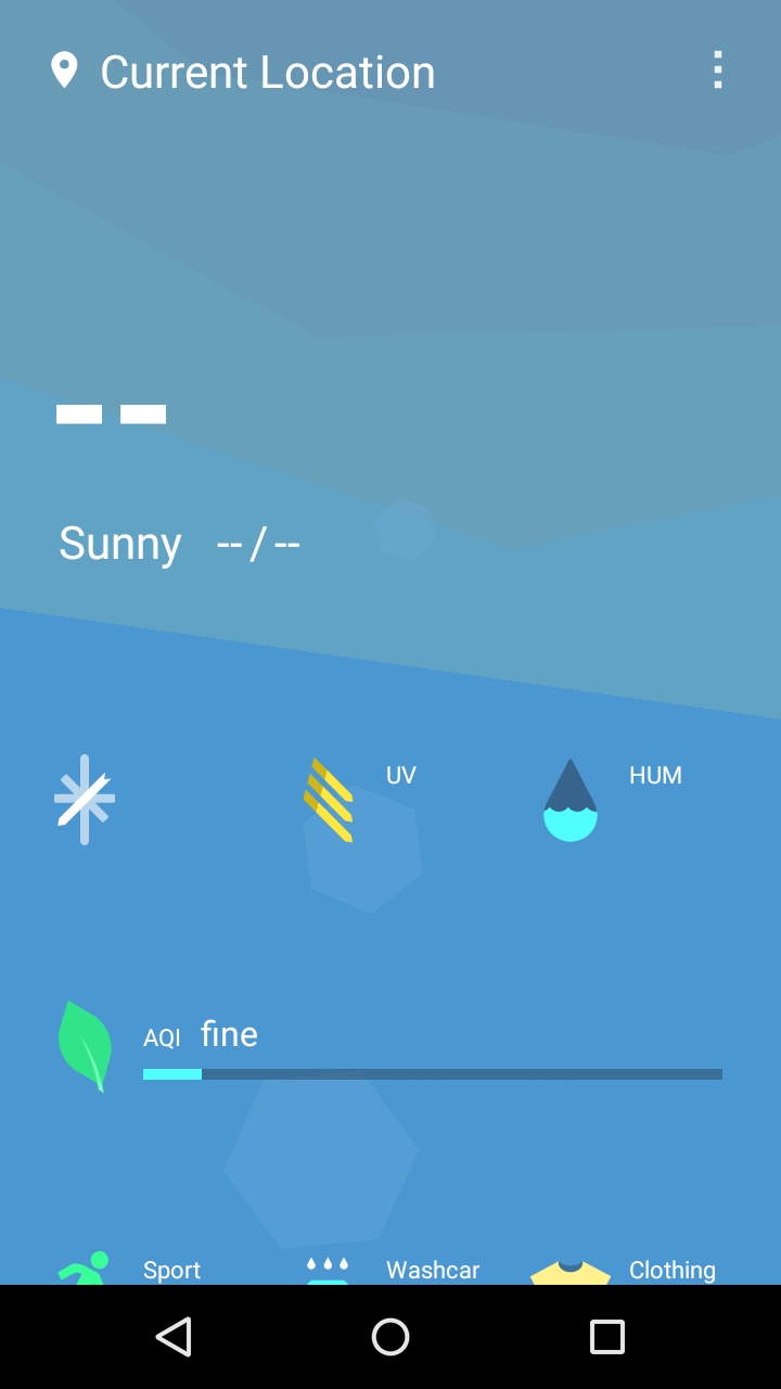 OnePlus Weather app Android