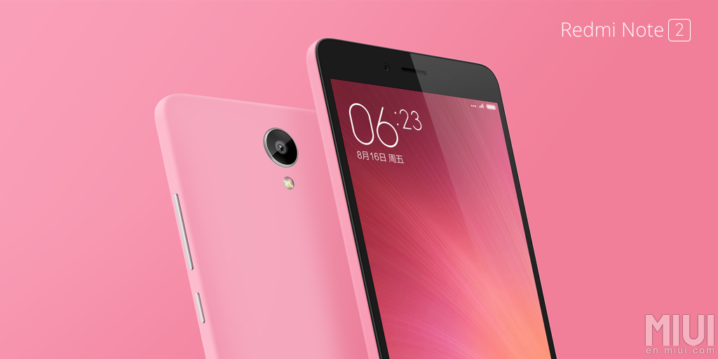 Xiaomi Redmi Note 2 and Note 2 Prime launched