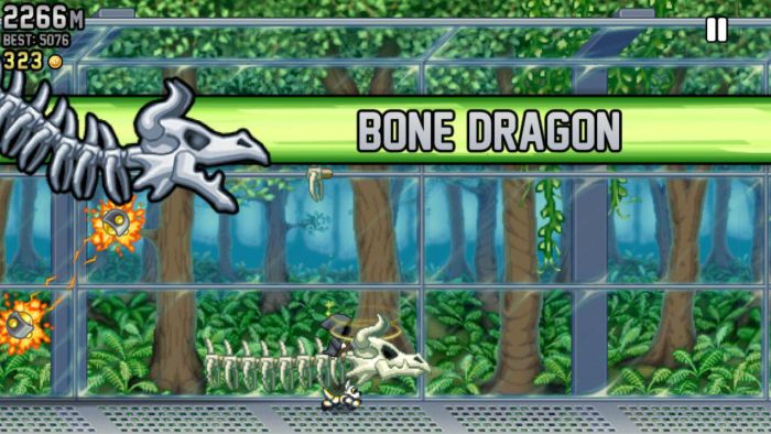Jetpack Joyride Halloween update brings Bone Dragon, Grim Reaper ...