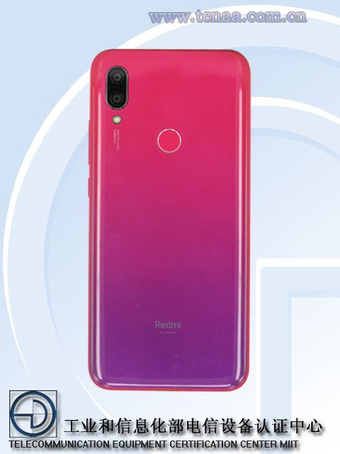Redmi 7 tech specs and leaked design