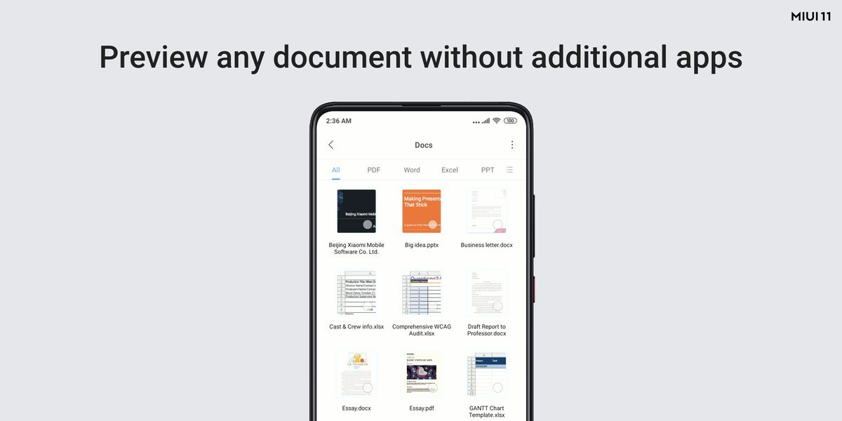 MIUI 11 features explained; here's what's new