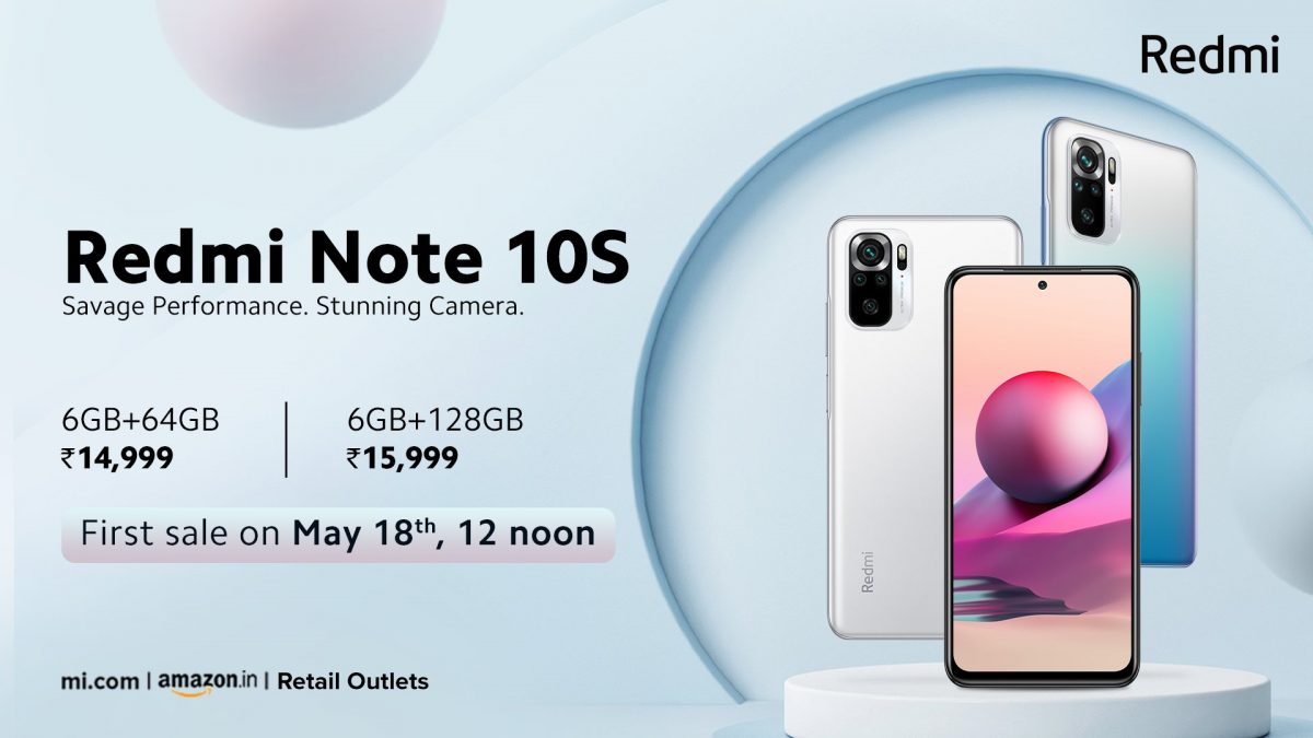 Redmi Note 10s with MediaTek Helio G95 launched in India – AndroidPure
