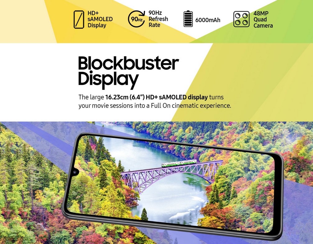 Samsung Galaxy F22 with 90Hz Display, 6000mAh battery to launch on July ...